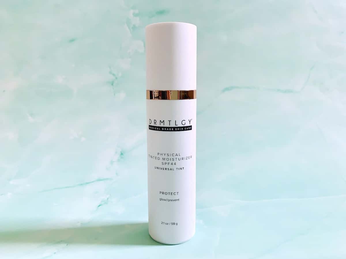 Drmtlgy Physical Tinted Moisturizer SPF 44 Review - The Skincare Enthusiast